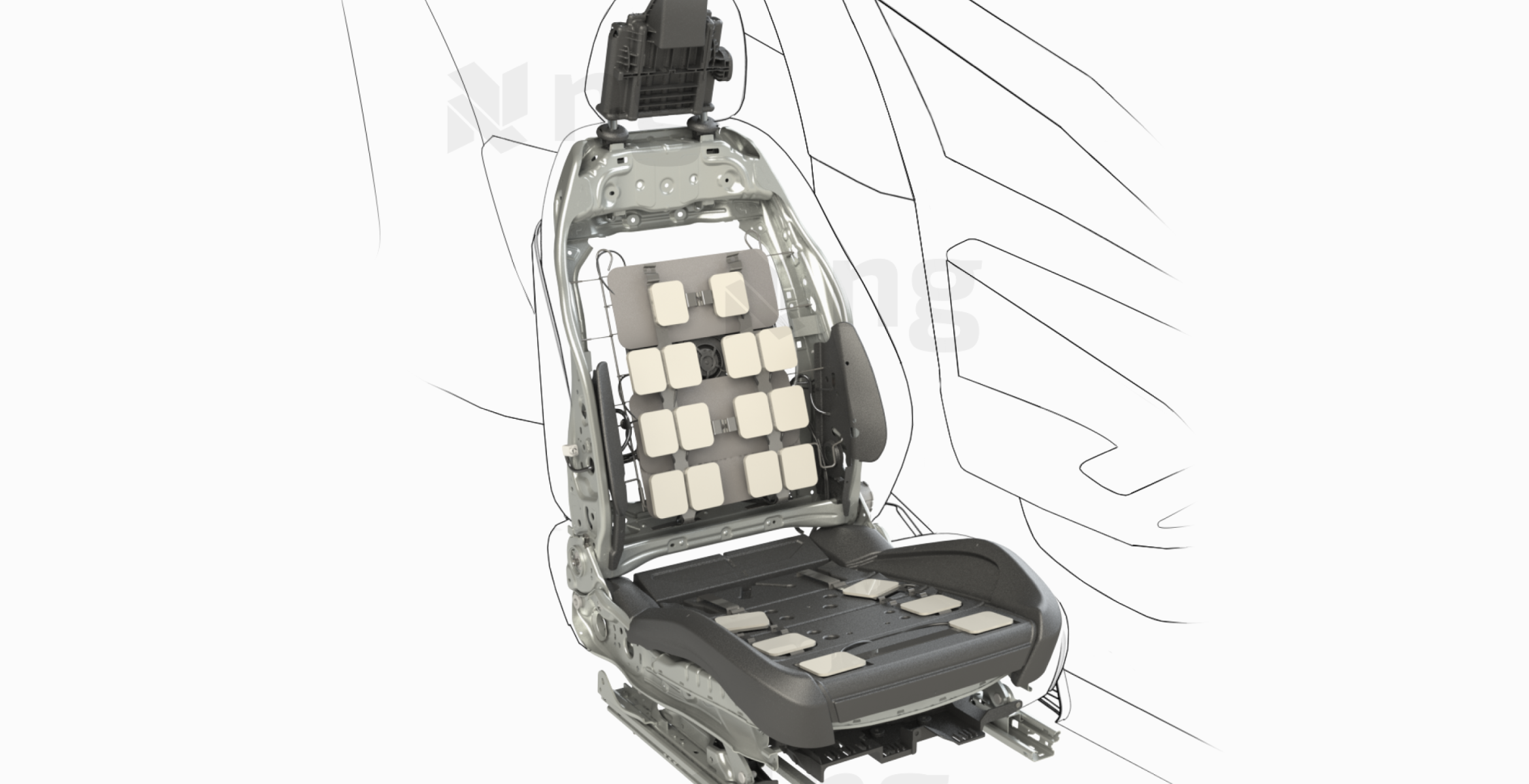 Car seat comfort systems - NG Engineering